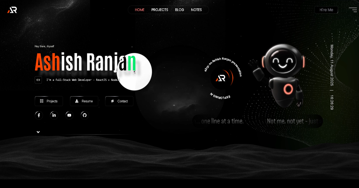 Ashish Ranjan | Full Stack Developer